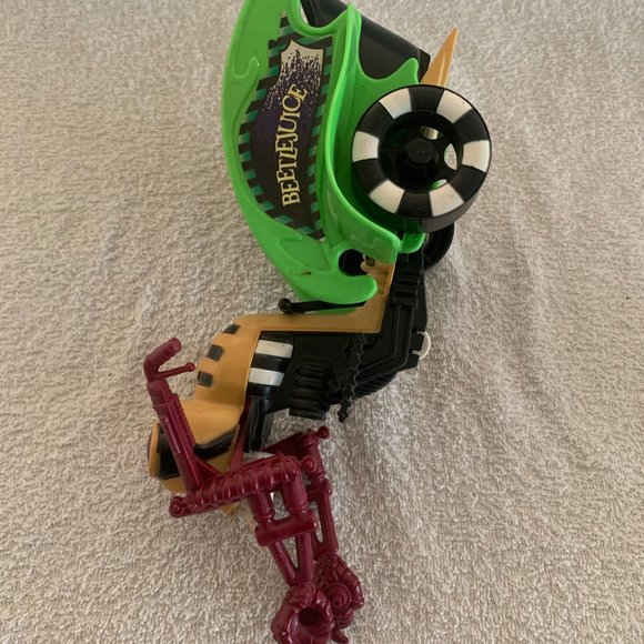 Other | Vintage Beetlejuice Figures And Kenner Phantom Flyer Bike Cycle ...